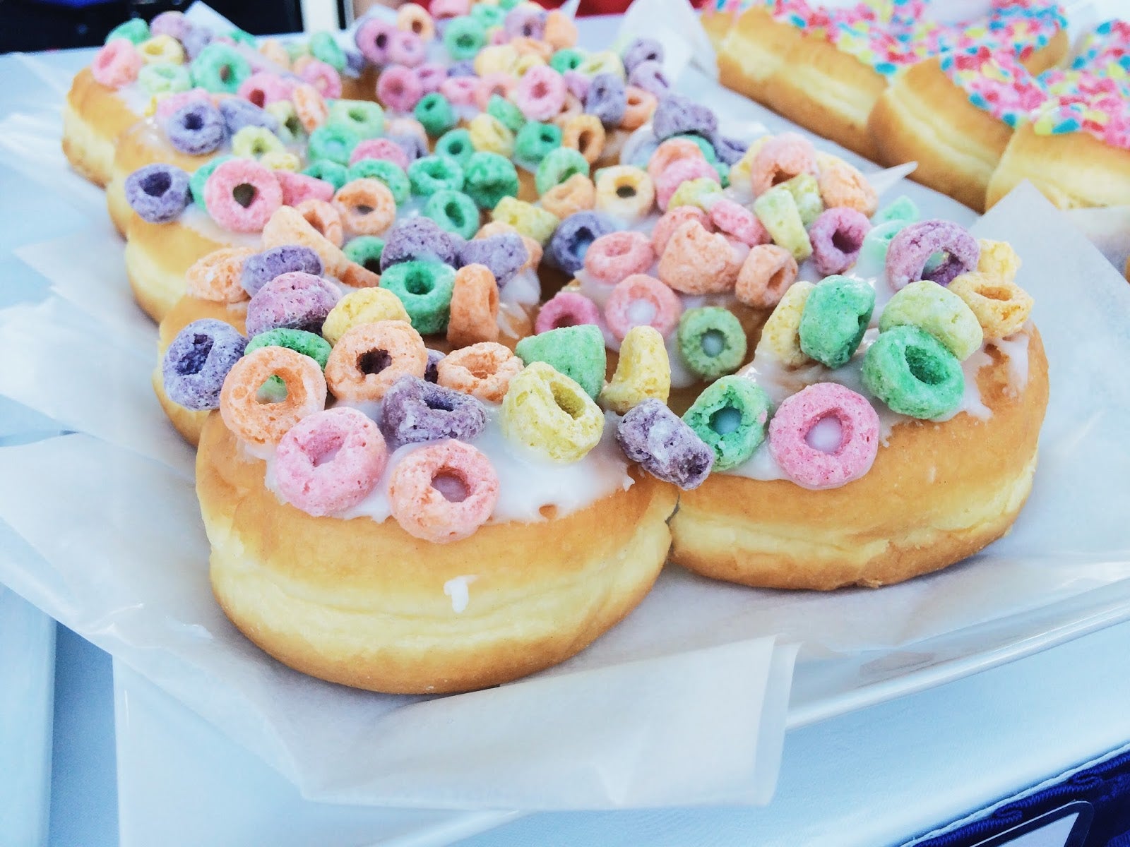 Froot Loop Donut | Rise Artisan Bread Bakery & Cafe